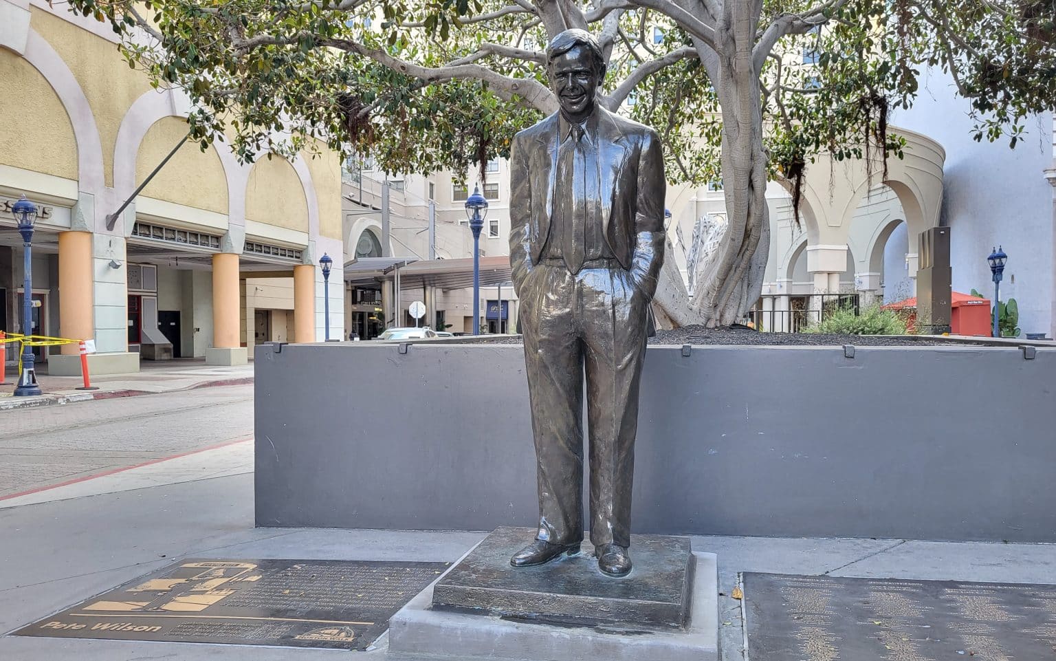 Renewed Calls Made to Remove Pete Wilson Statue(s)