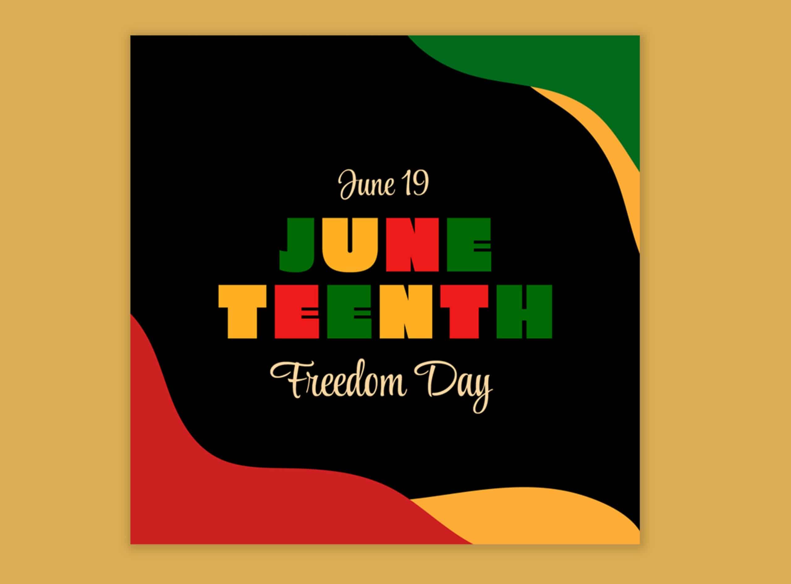 Juneteenth, A National Holiday, Observed By Public Office Closures