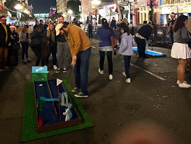 Tee Off on Fifth: Pop-Up Golf Course Returns to Gaslamp Quarter